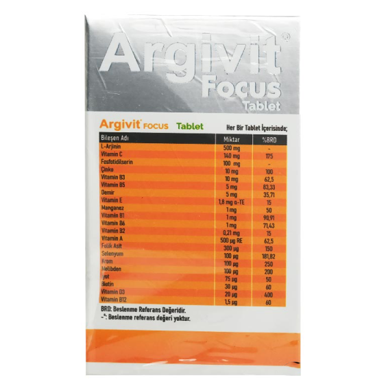 Argivit Focus Tablet – biorik